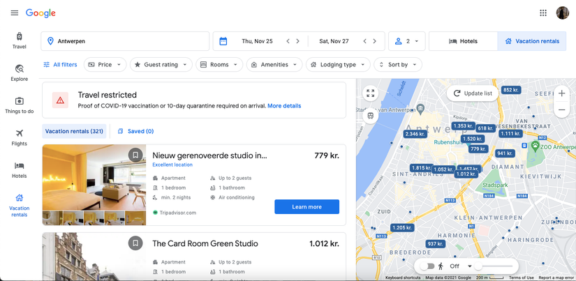 What Is Google Travel and How Does It Work?