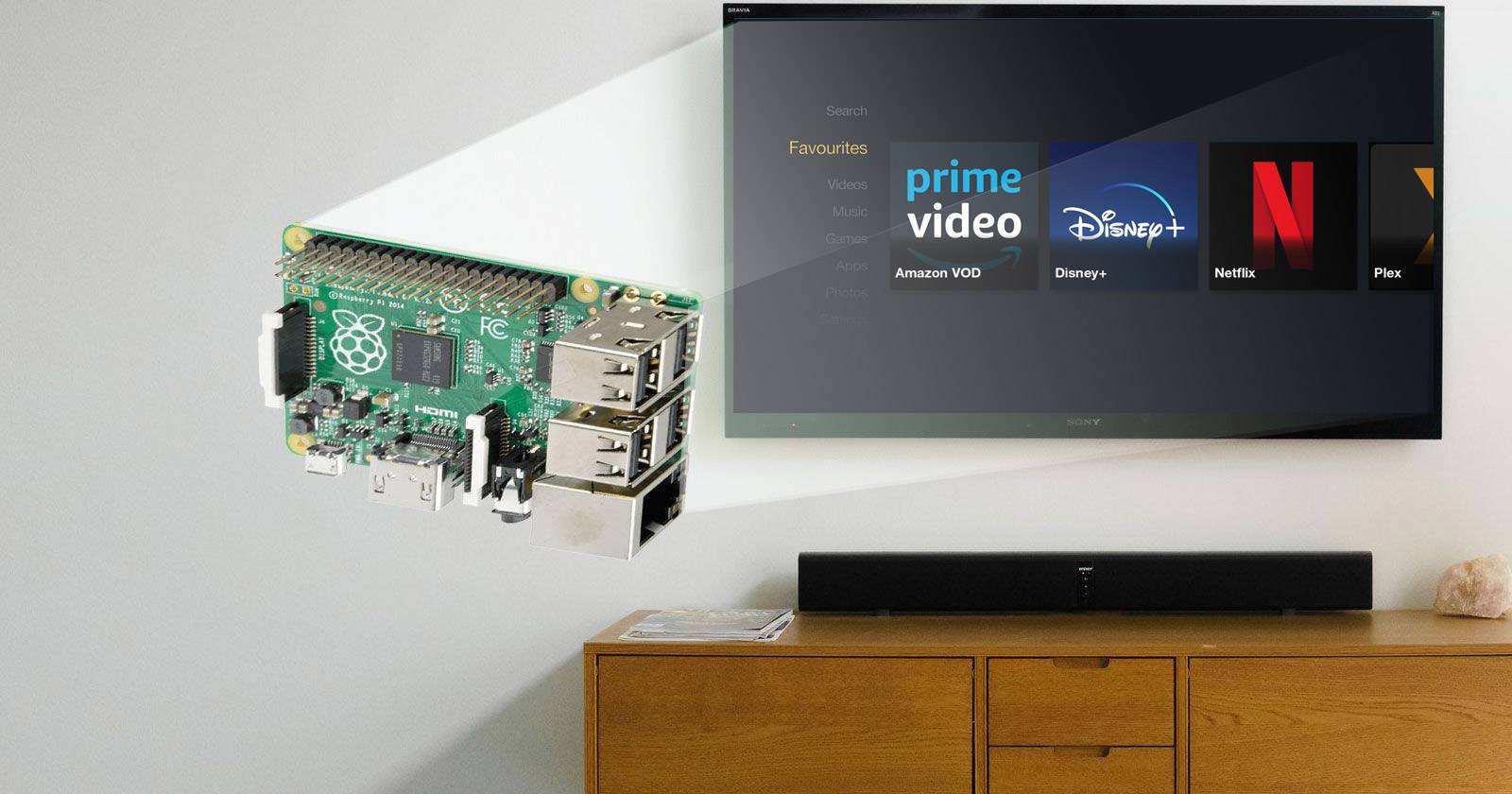 How to Watch Disney+, Netflix, Prime Video, and Plex With Raspberry Pi
