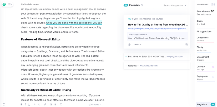 Grammarly vs. Microsoft Editor: Which Is the Best Grammar Checking Tool?