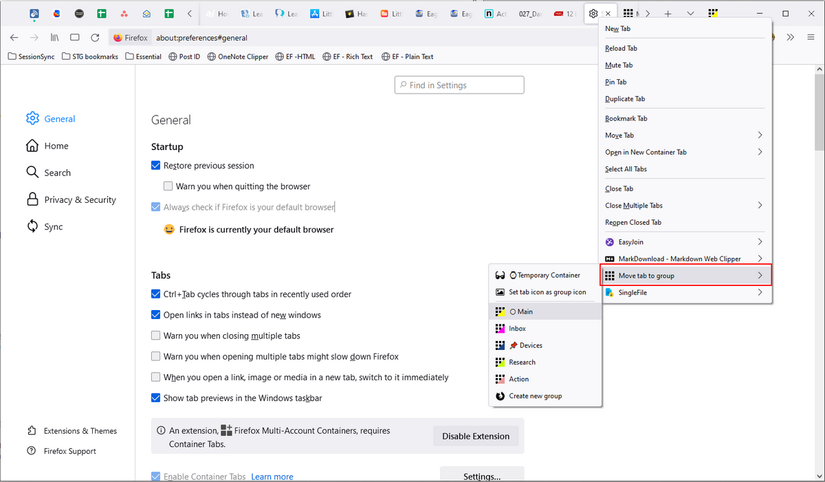 7 Useful Ways to Manage Multiple Tabs in Firefox