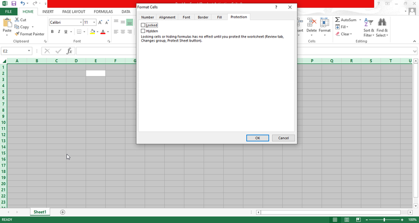 How to Lock Cells in Excel