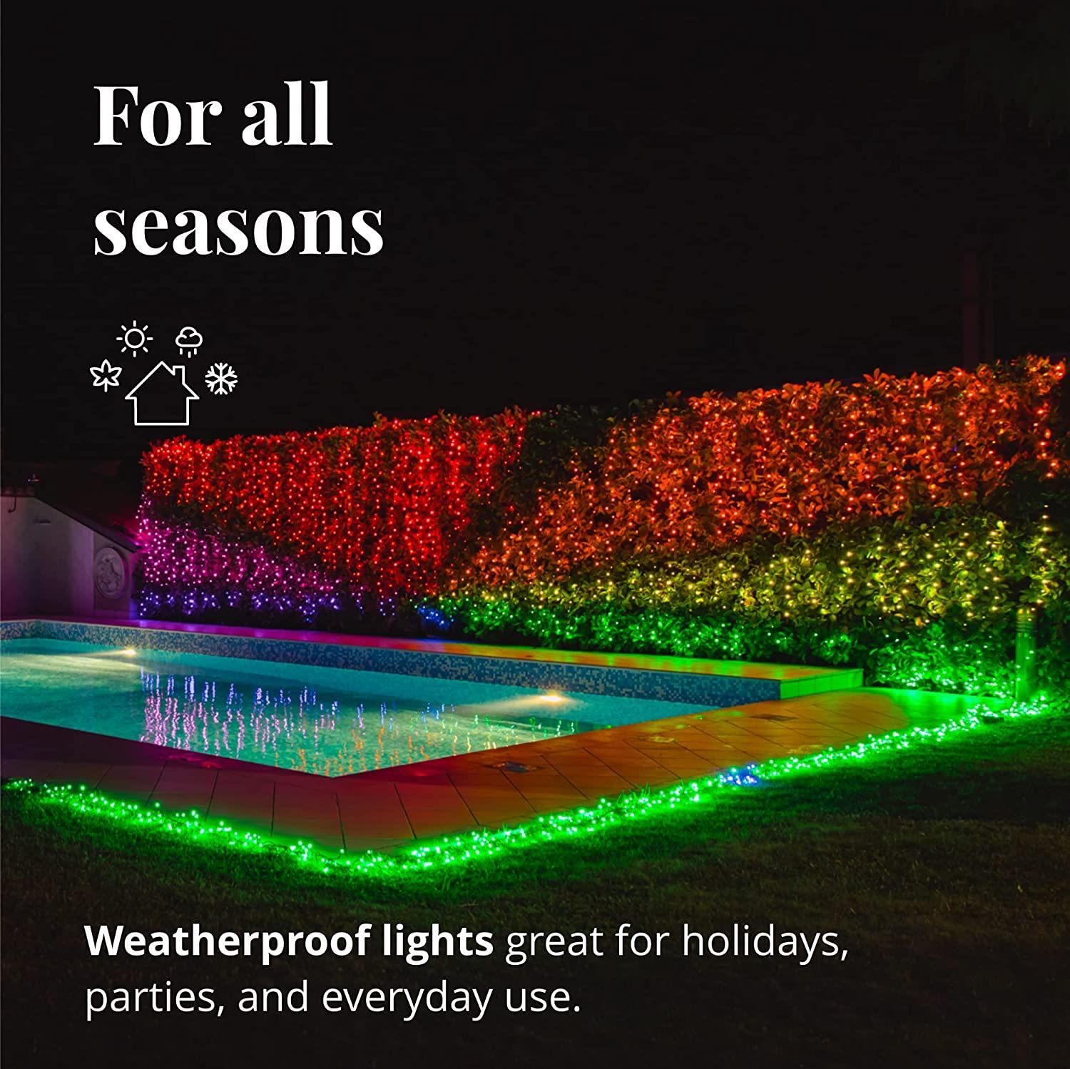 The Best Smart Christmas Lights for Indoor or Outdoor Decoration