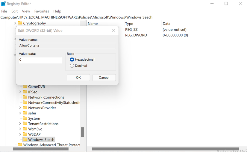How to Enable or Disable Cortana in Windows 11