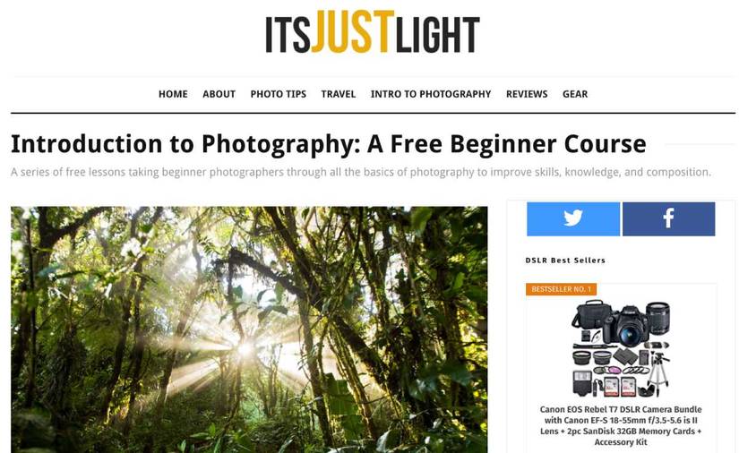 5 Photography Courses and Guides to Learn to Take Better Pictures