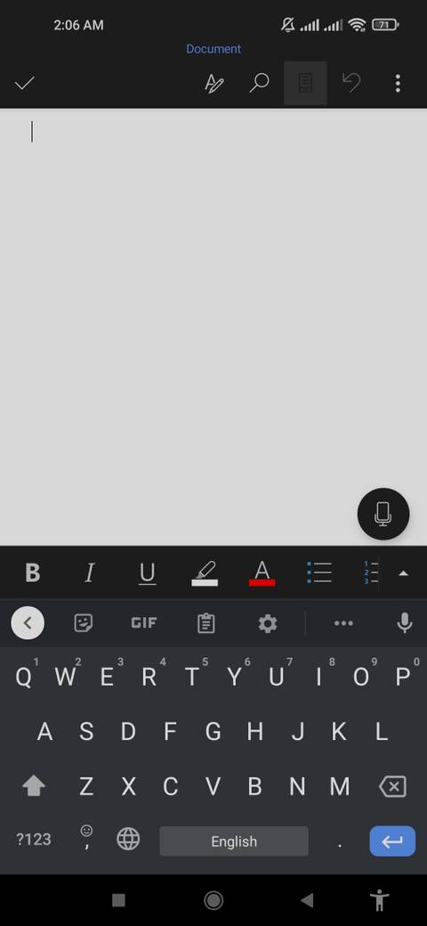 How to Input Text Using Your Phone's Camera in Microsoft Word