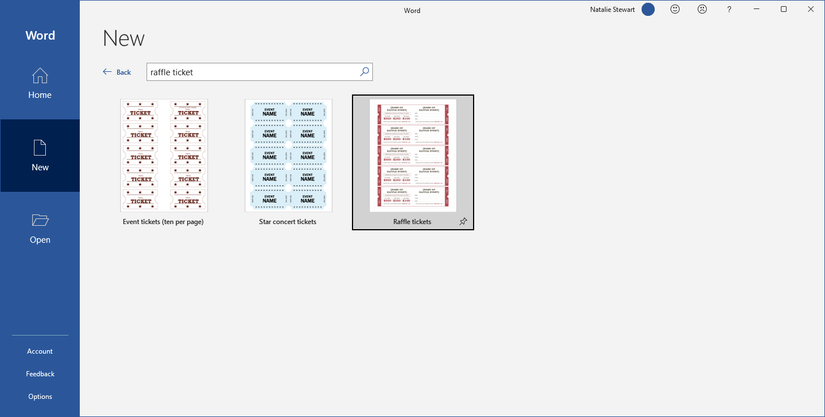 How to Get a Free Raffle Ticket Template for Microsoft Word