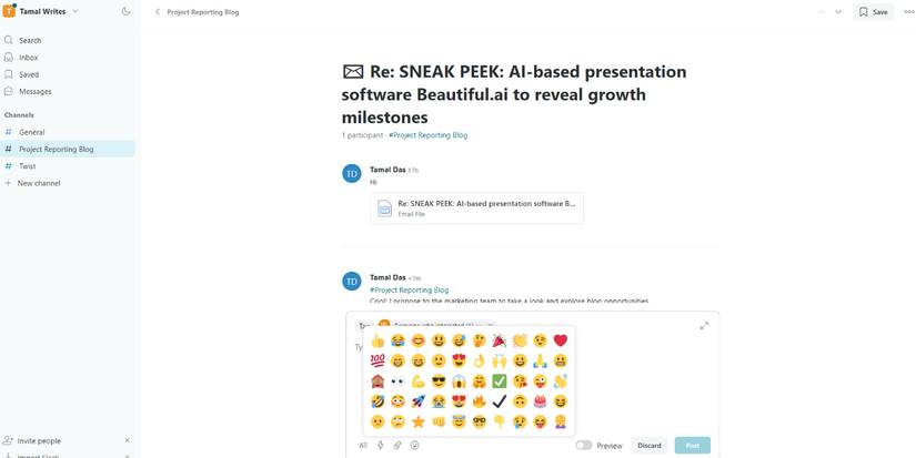 The 7 Best Features of Twist: The Team Messaging App for Easy Workspace ...