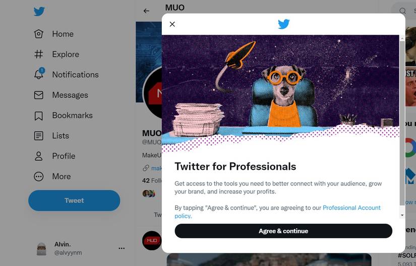 How to Set Up a Professional Twitter Account