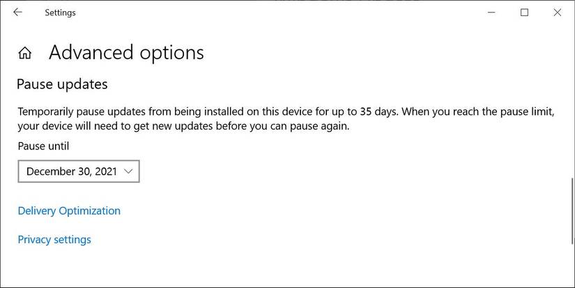 How to Manage Windows Update in Windows 10