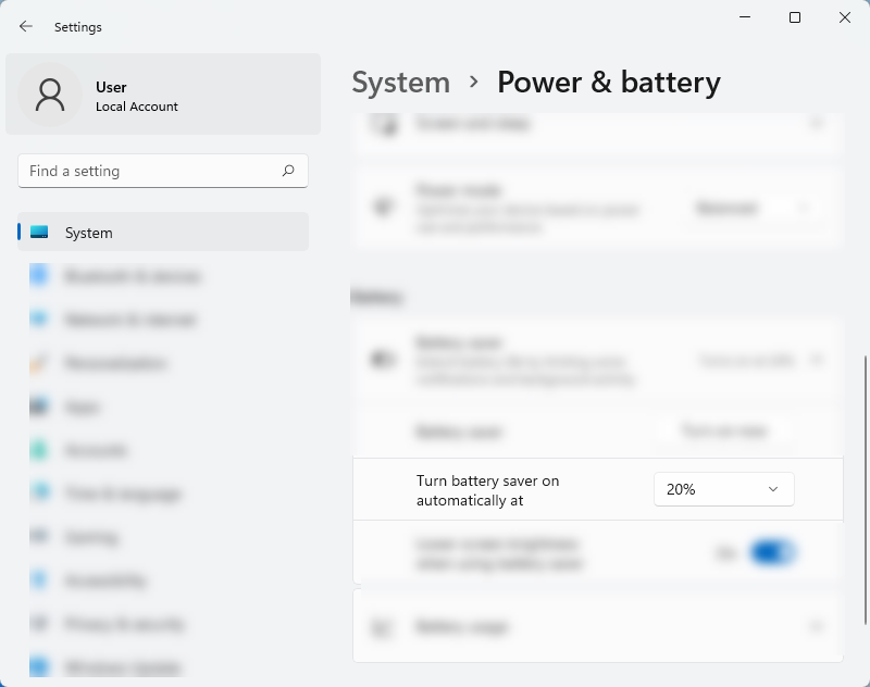 How to Improve Battery Life on Windows 11