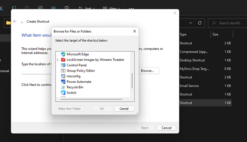How to Add New Shortcuts to the "Send To" Menu in Windows 11