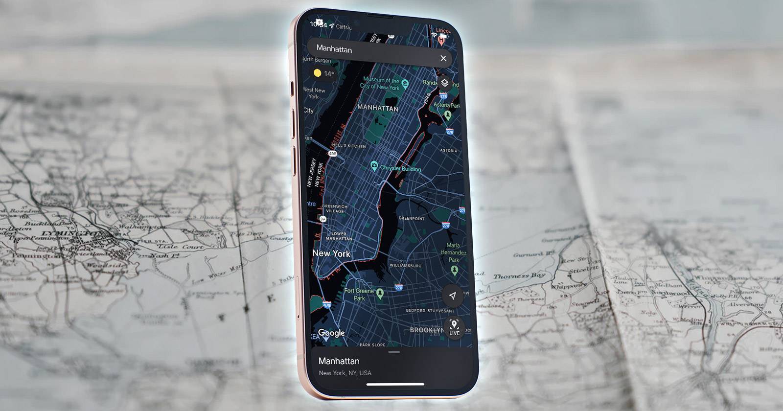 How to Enable Dark Mode for Google Maps on an iPhone