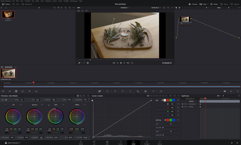 Panning and Scanning in DaVinci Resolve: 2 Ways to Do It