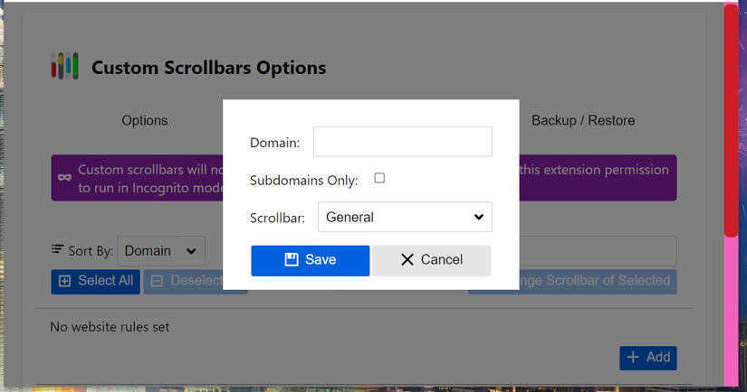 How to Customize the Scrollbar in Google Chrome With Custom Scrollbars