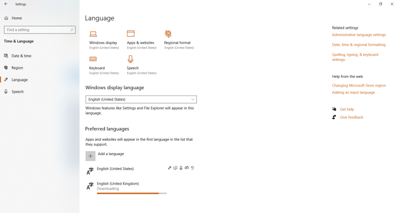 How to Install Language Packs on Windows 10