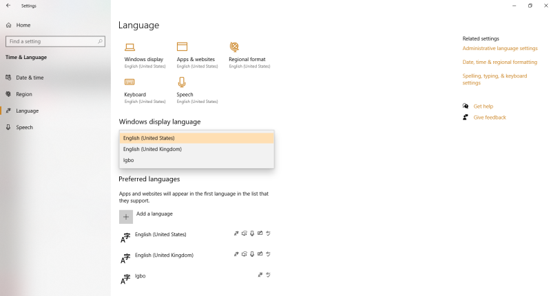 How to Install Language Packs on Windows 10
