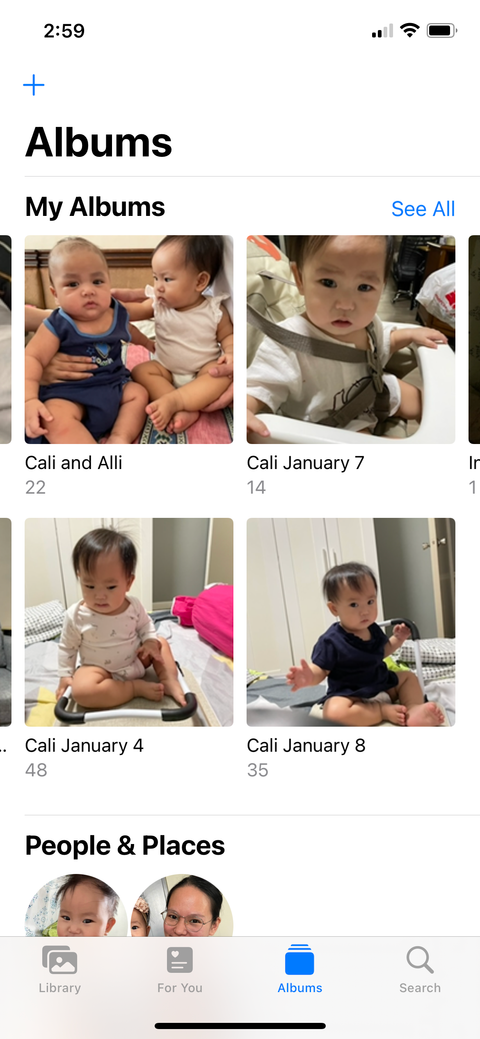 How to Change a Photo Album's Cover Photo on an iPhone or iPad