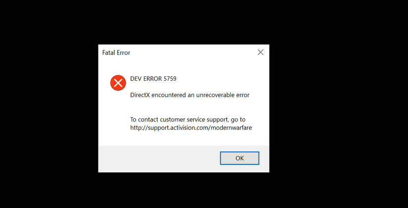 How to Fix the COD Warzone DirectX Unrecoverable Error in Windows 10