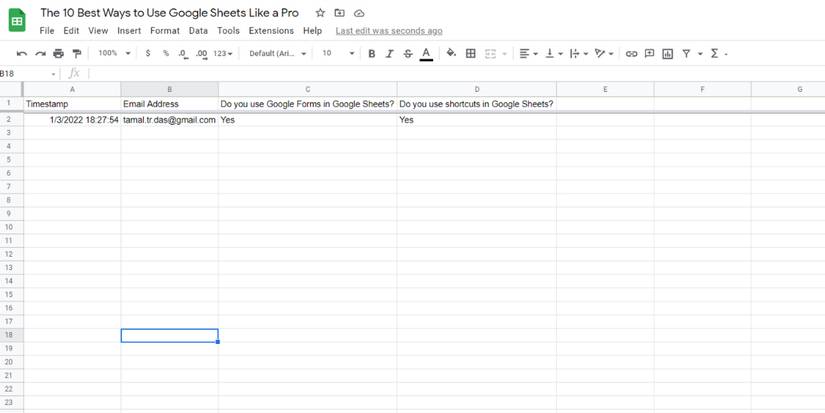 The 8 Best Ways to Use Google Sheets Like a Pro