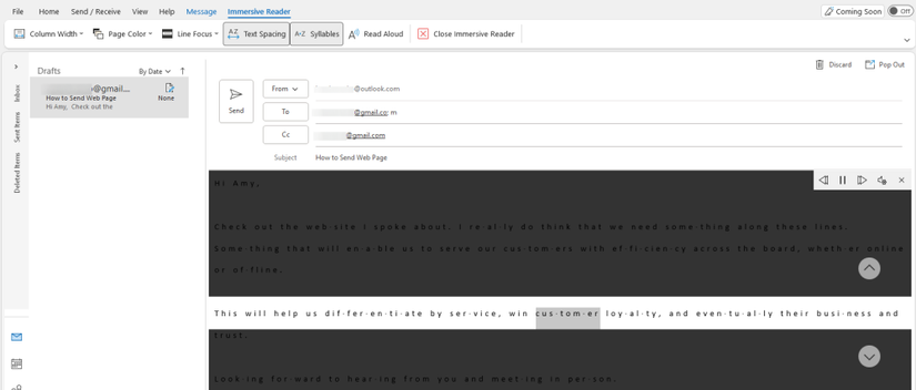 How to Read Emails Aloud in Microsoft Outlook