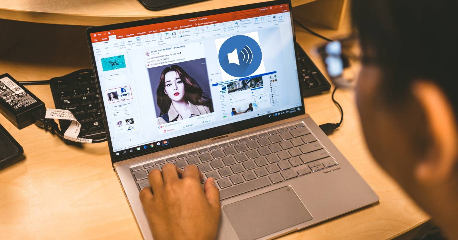 How to Use PowerPoint Speak to Read Text Aloud