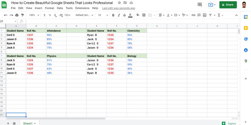The 9 Best Google Sheets Formatting Tips for Creating Professional ...