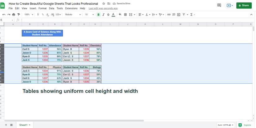 The 9 Best Google Sheets Formatting Tips for Creating Professional ...