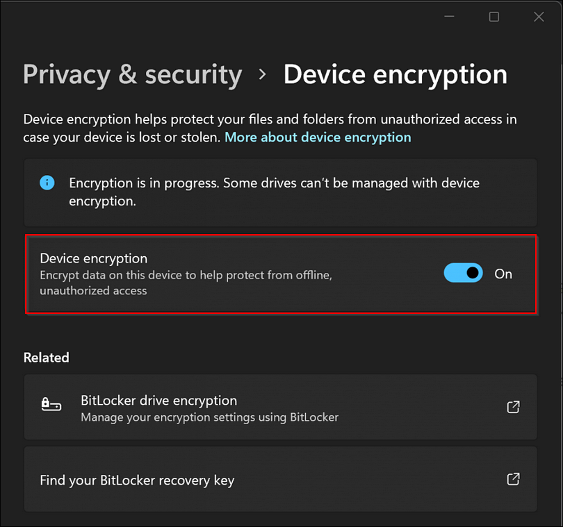 Device Encryption Not Working on Windows 11? Here’s How to Fix it!