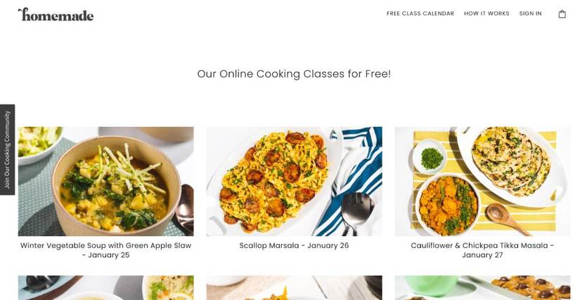 5 Free Online Cooking Classes to Make Delicious and Healthy Meals