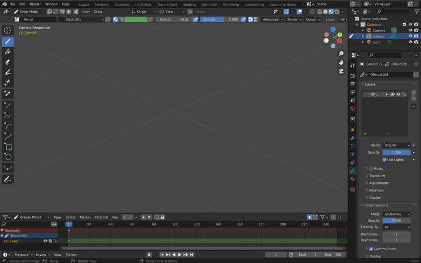 How to Use the Grease Pencil In Blender: A Beginner's Guide