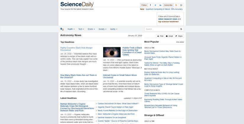 10 Amazing Astronomy Websites to Get to Know the Universe
