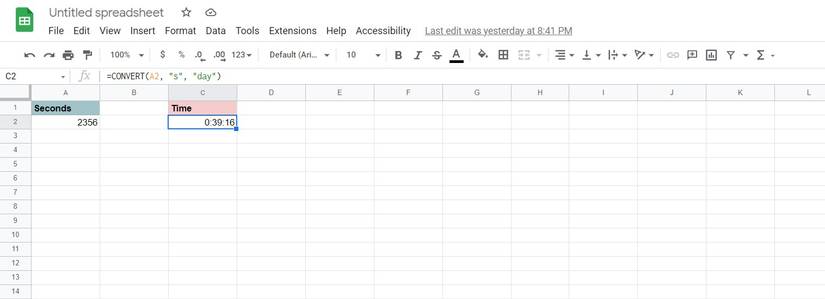 How to Convert Date and Time to Numbers in Google Sheets