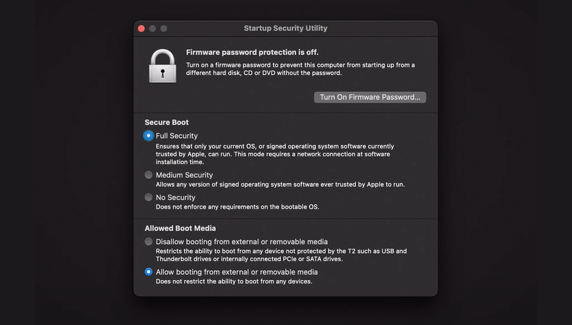 How to Set Up a Firmware Password to Secure Your Mac
