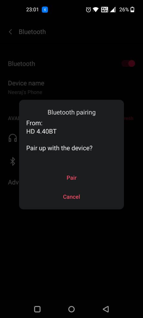 How to Pair a Device Using Bluetooth on Android