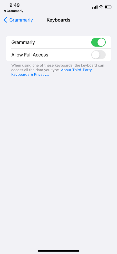 How to Install and Use the Grammarly Keyboard for iPhone