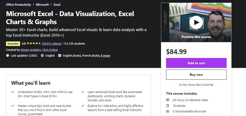 The 4 Best Excel Courses on Udemy