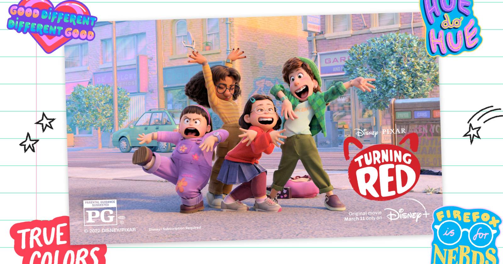 How to Celebrate Pixar's Turning Red Movie With Firefox