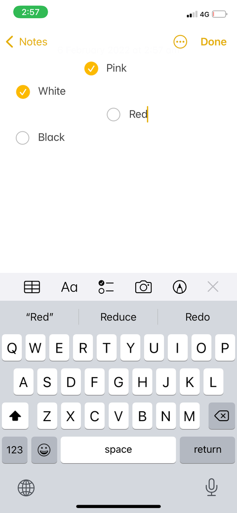 Here’s How to Use Checklists in the Apple Notes App