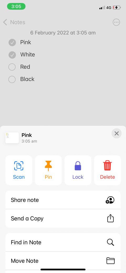 Here’s How to Use Checklists in the Apple Notes App
