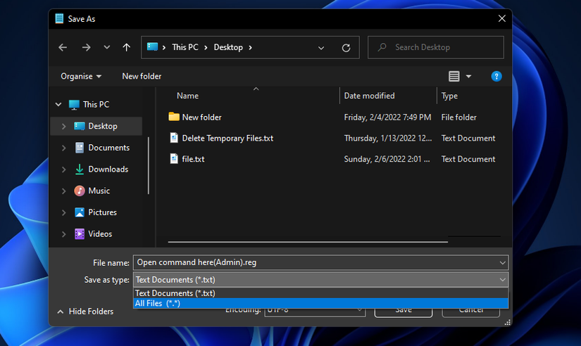 How to Add an Open Command Window Option to Windows 11's Context Menu