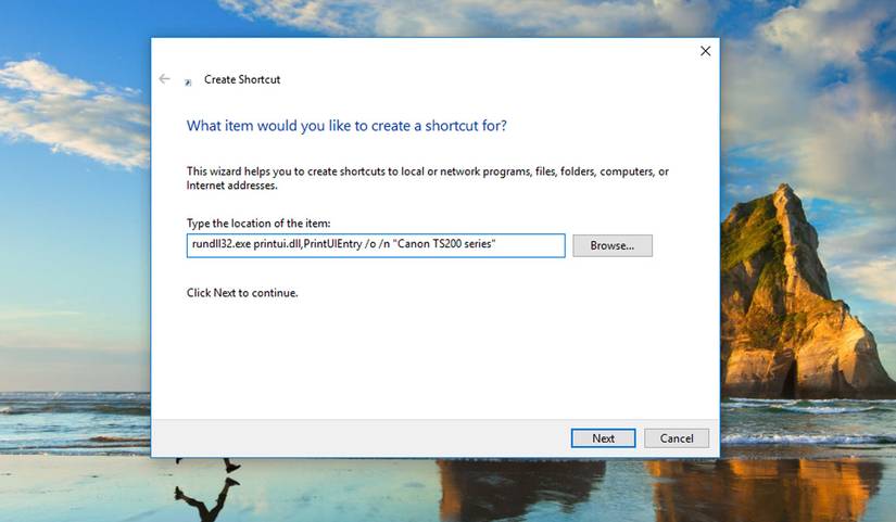 How to Create a Printer Shortcut on Windows 10