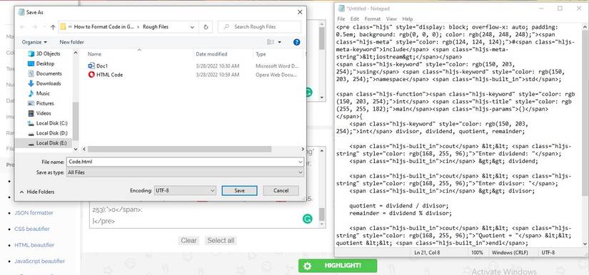 How to Format Code Blocks in Google Docs
