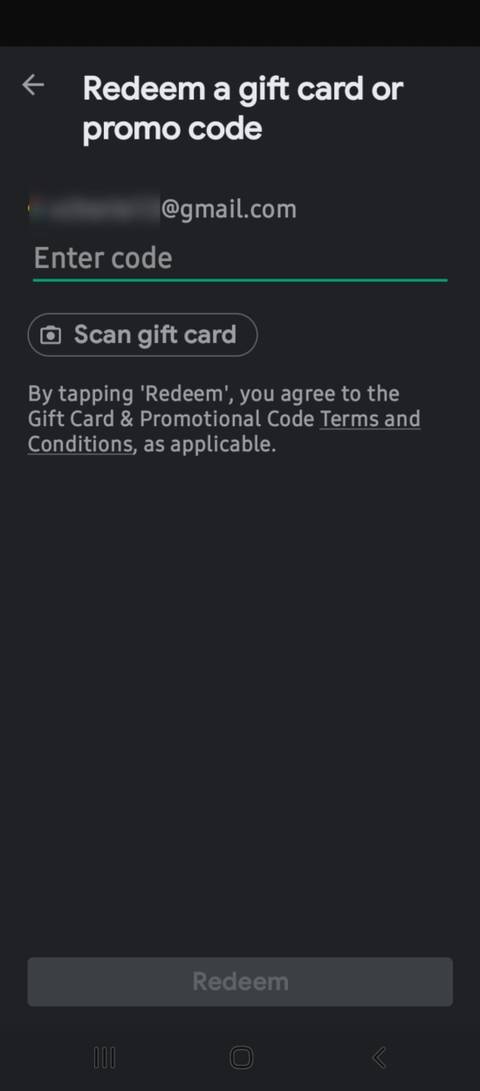 How to Redeem Google Play Promo Codes and Gift Cards
