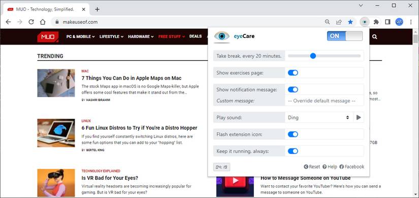 8 Chrome Extensions to Help Prevent Eye Strain