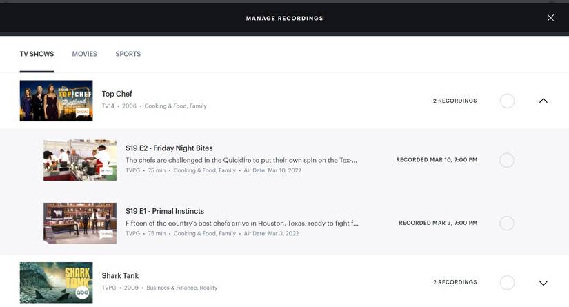 How to Use and Manage Hulu + Live TV's DVR Feature