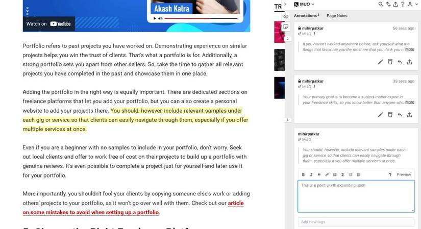 5 Best Tools to Annotate and Highlight Web Pages for Research and Study