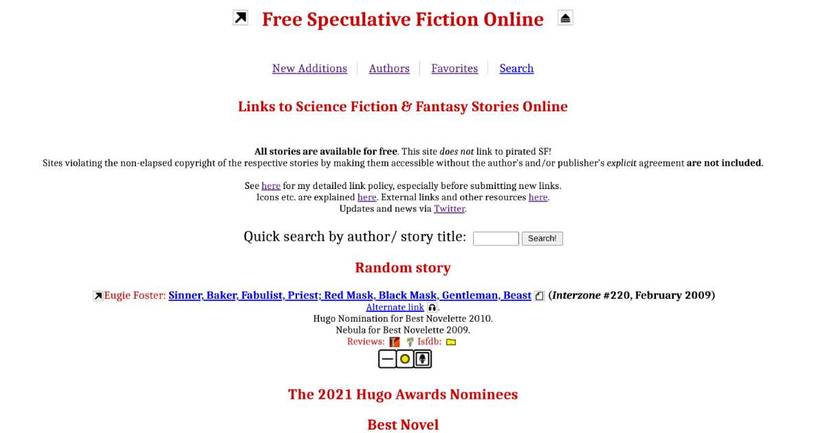 5 Spectacular Sites to Read Free Science Fiction Short Stories and Series