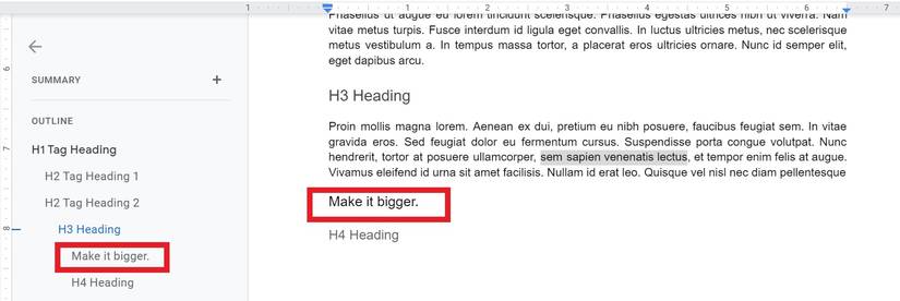 How to Build Document Outlines in Google Docs