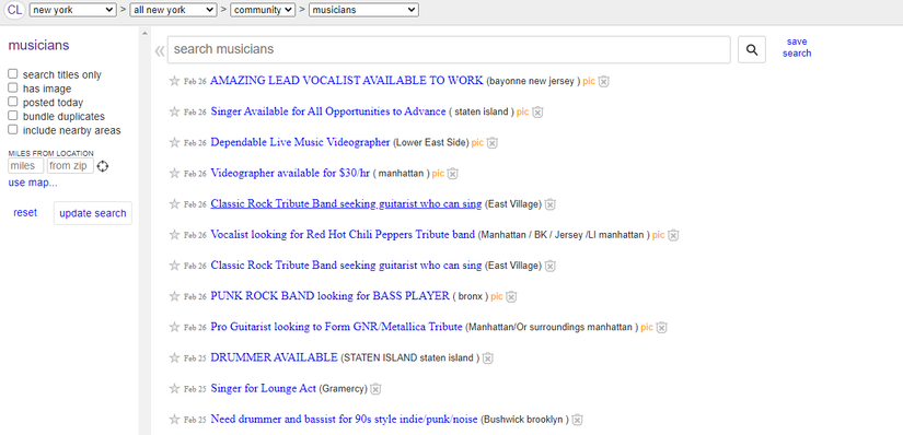 The 8 Best Websites to Find Band Members and Bands