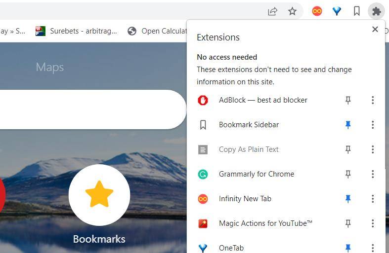 How to Add a Bookmark Sidebar to Google Chrome